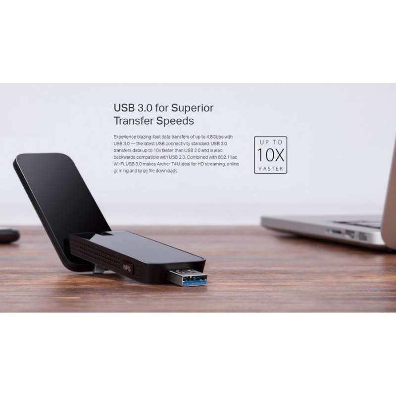 Jual Tp-link Ac1300 Wireless Mu-mimo Usb Adapter Archer T4u Di Seller ...