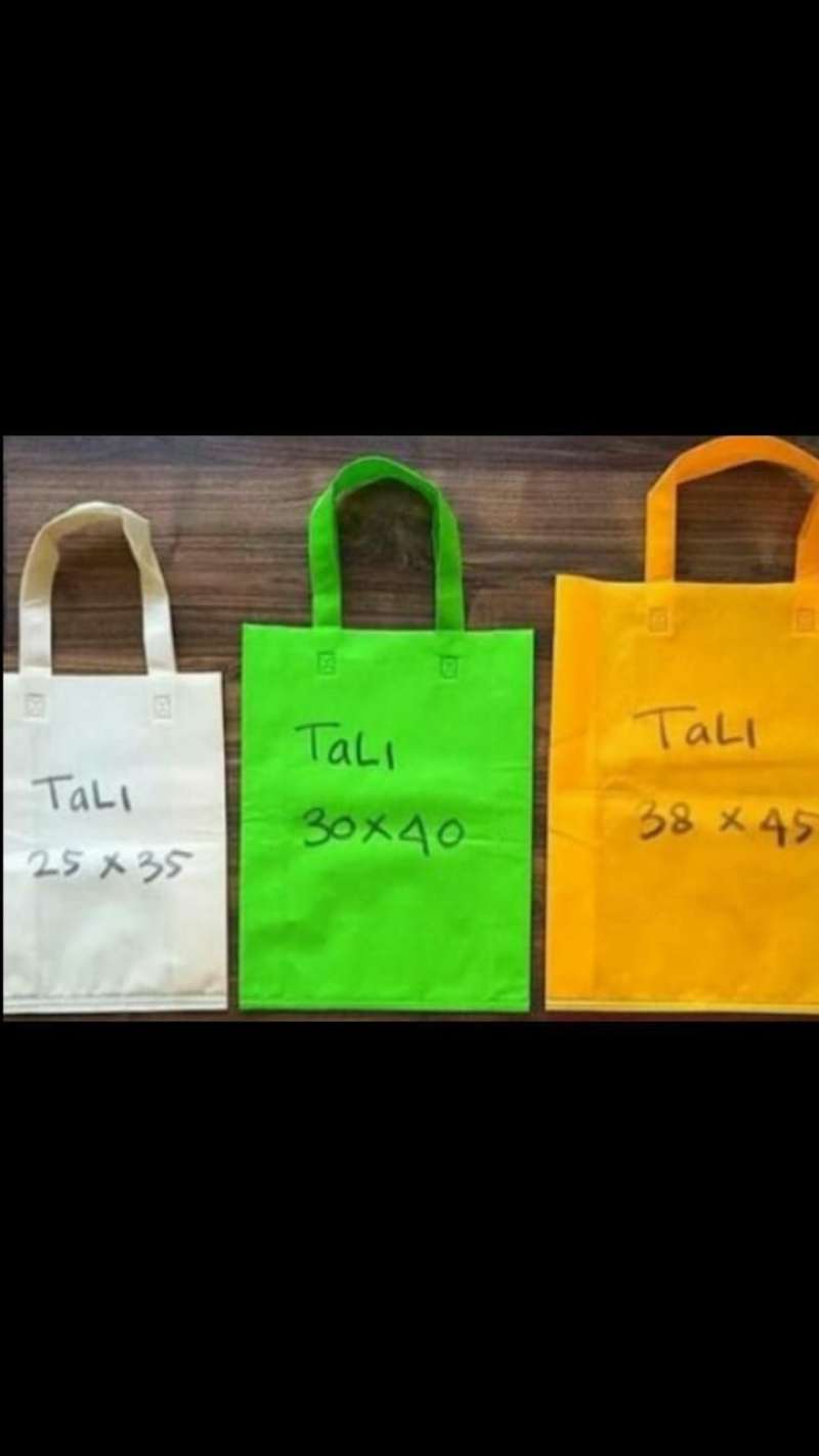 Jual Tas Spunbond Biru Muda Tas Sponbond/ Tas Promosi/ Tas Tenteng/ Tas ...