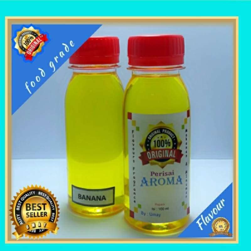 Promo OEM essen biang Banana. essen Pisang . essence flavour.perisai ...