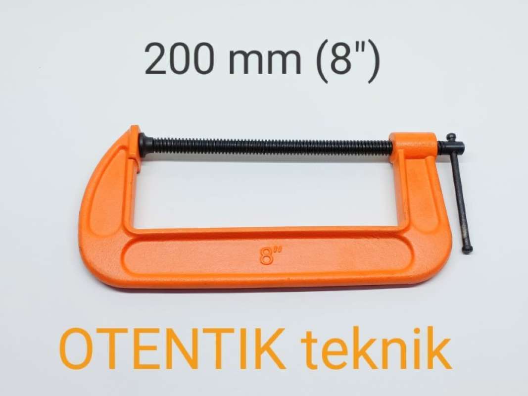 Jual Jual G CLAMP 200 MM 8 INCH - KLEM C 200 MM 8 INCI - KLEM G 8 INCHI ...