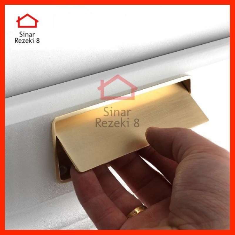 Jual Jual Tarikan Tanam Handle GOLD 9020-96 Pintu Sliding Laci Lemari ...