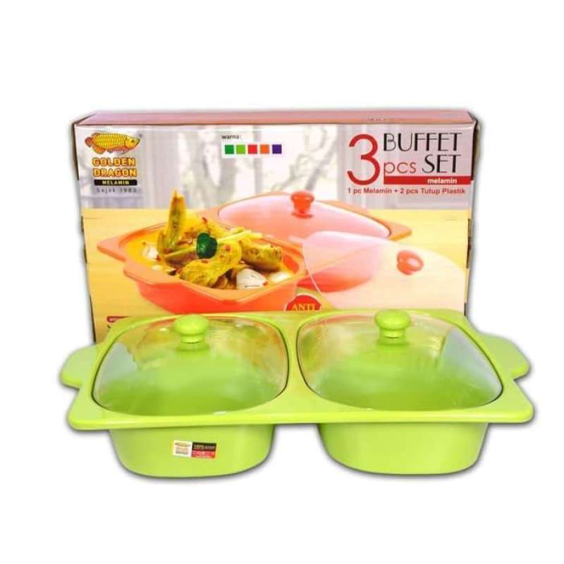 Jual Buffet Set Melamin Double PS-0701 Golden Horeka di Seller Cafe ...
