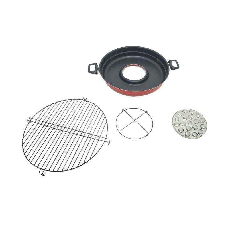 Jual Magic Roaster Pro Black Red/panggangan Grill Makcook Di Seller ...