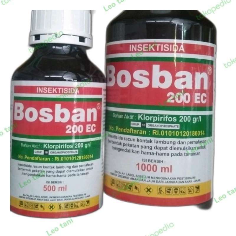 Jual Insektisida Klorpirifos 200 EC Bosban ( Pengendali kutu daun ) di ...