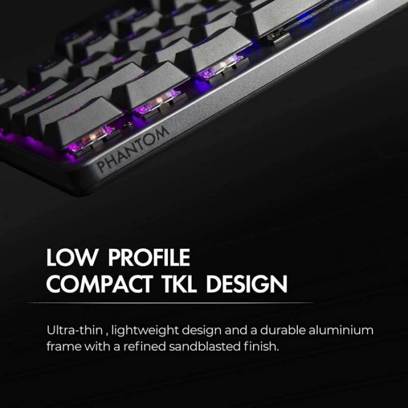 Promo Tecware PHANTOM L 87 RGB (Low Profile Otemu Switch) Gaming ...