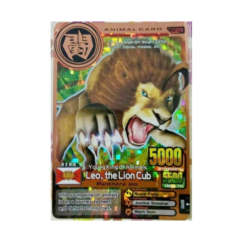 Jual Animal Kaiser Bronze Leo The Lion Cub Mainan Kartu Di Seller ...
