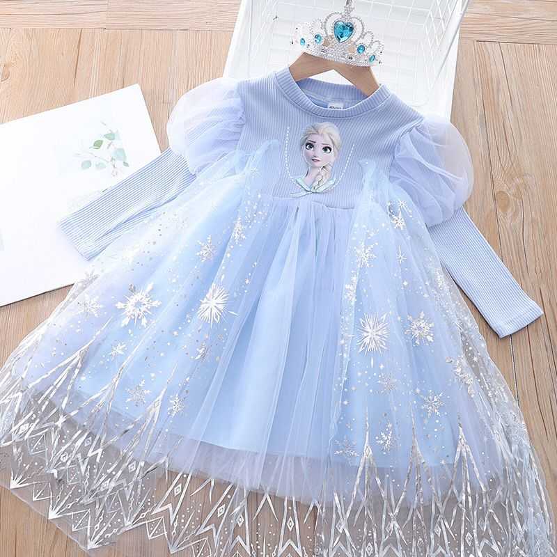 Jual Dress Import Princess Disney Elsa Frozen Di Seller Caths Palace ...
