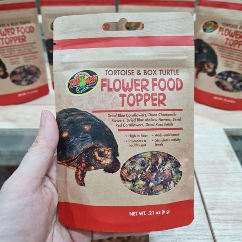 Jual Zoomed Flower Food Topper Bunga Kering Makanan Torto Kura Sulcata ...