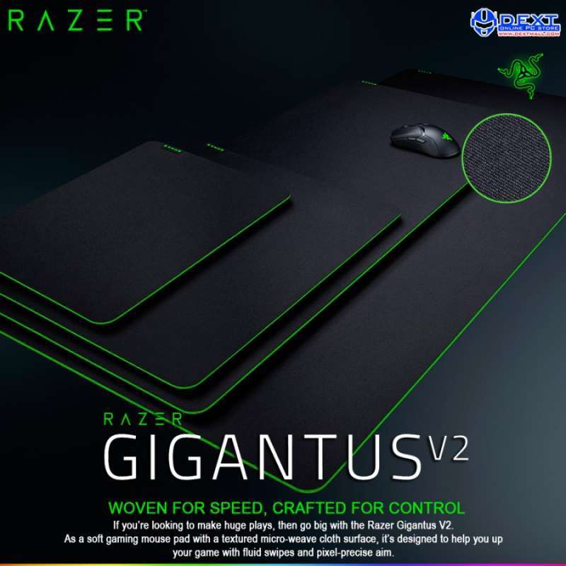 Promo Razer Gigantus V2 Gaming Mouse Mat Diskon 3% di Seller DEXT ...