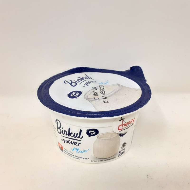 Jual BIOKUL STIRRED YOGURT PLAIN 80 GR di Seller FRESTIVE SUPERMARKET ...