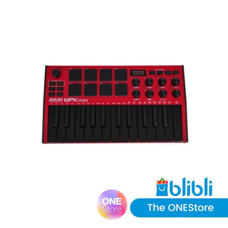 Jual Akai mpk mini mk3 special edition red / keyboard controller di ...