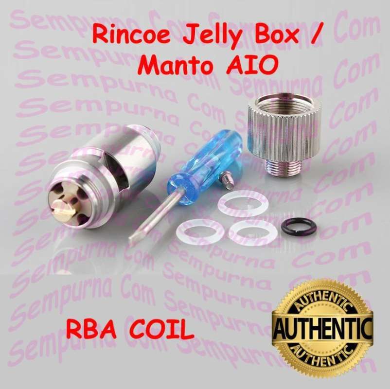 Jual RBA Coil MANTO JELLY BOX RBA Authentic di Seller Sempurna ...