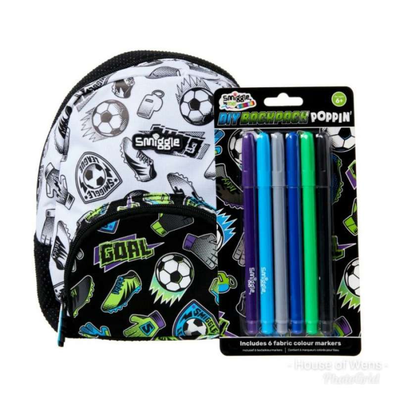 Jual SALE SMIGGLE DIY POPPIN MINI SPORT BAG KIT - TAS MINI SMIGGLE di ...