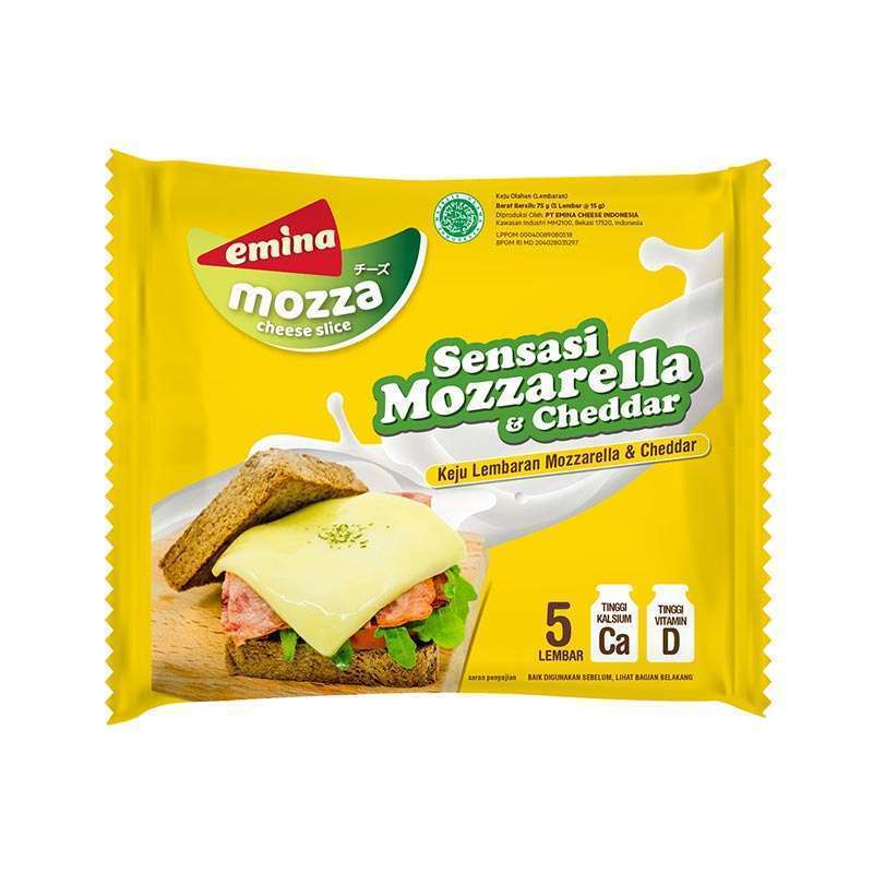 Jual EMINA MOZZA CHEESE SLICE 75 GR di Seller FRESTIVE SUPERMARKET ...