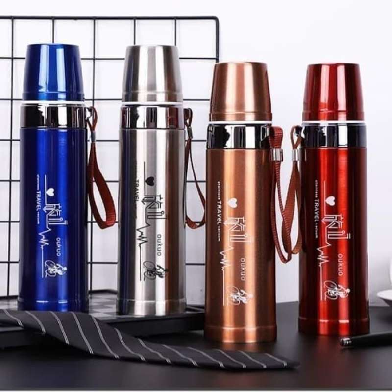 Jual Termos Vacuum Flask 800 Ukuran 800 Ml Tahan Panas Termos Air Panas ...