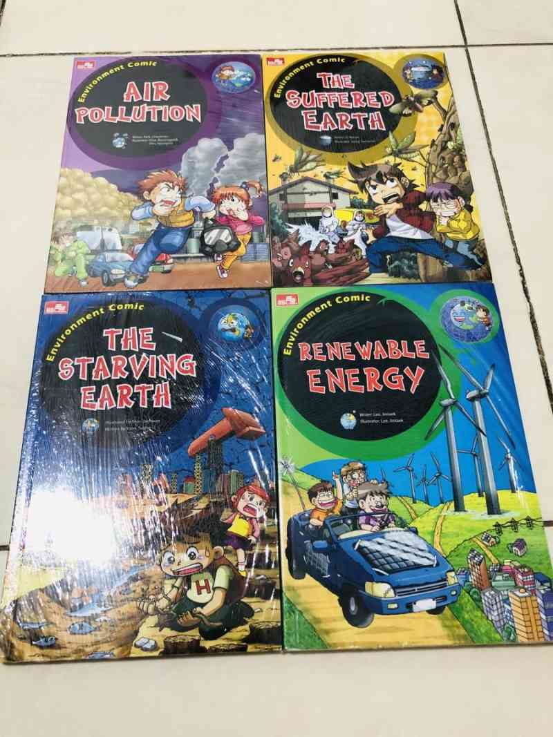 Jual Buku Komik Edukasi Anak Environment Comic Satuan di Seller antique ...