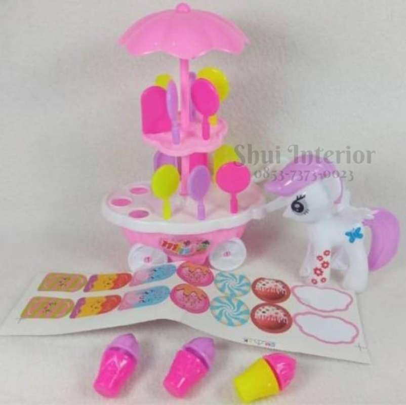 Jual Mainan Gerobak Es Krim Mini dan Kuda Poni/Mainan Ice Cream Anak di ... Jual Mainan Gerobak Es Krim Mini dan Kuda Poni/Mainan Ice Cream Anak di ...