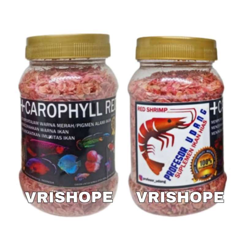 Jual Profesor Udang Carophyll Red Shrimp Astaxanthin Udang Merah Kering ...