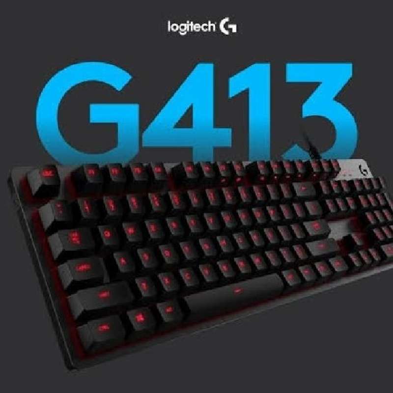 Jual Logitech G413 Gaming Keyboard Mechanical Backlit ORIGINAL di ...
