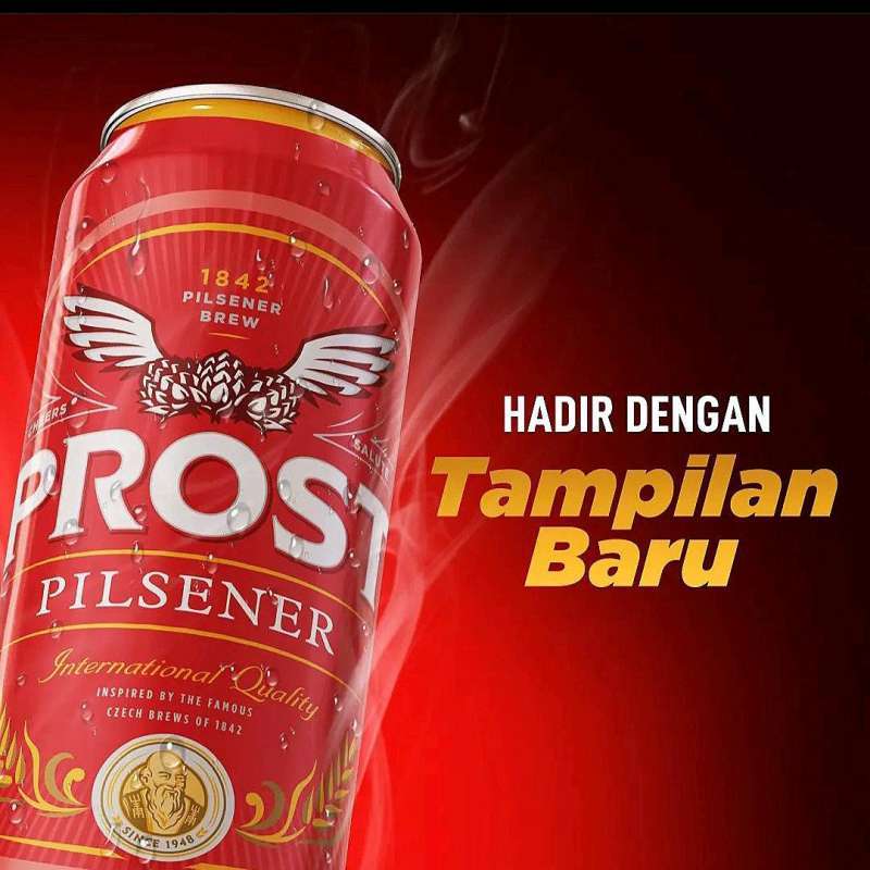 Jual Prost Beer Prost Bir Prost Pilsener 500ml Beer Can Prost Jumbo ...