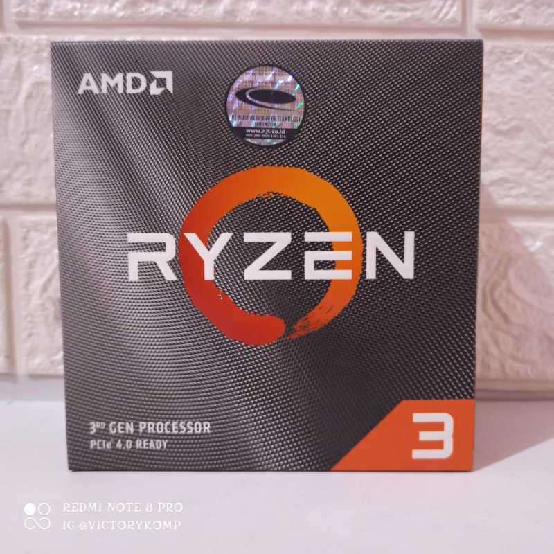 Jual Amd Ryzen 3 3100 Am4 3.6ghz - 3.9ghz Box Garansi Resmi Njt Emd Di ...