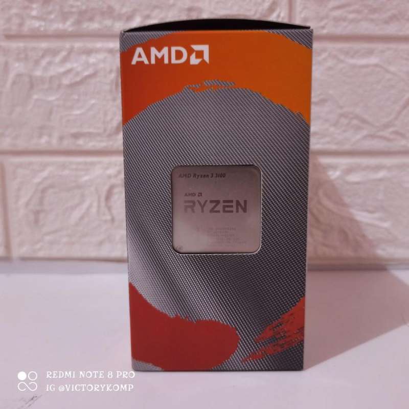 Jual Amd Ryzen 3 3100 Am4 3.6ghz - 3.9ghz Box Garansi Resmi Njt Emd Di ...