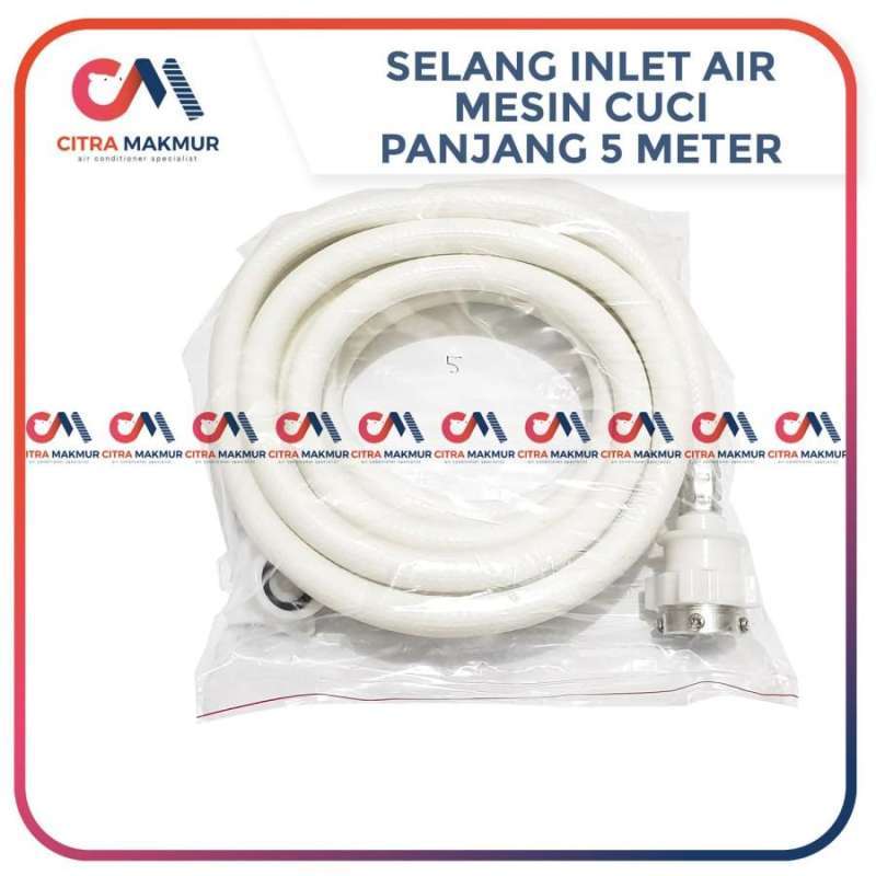 Jual Selang Inlet Mesin Cuci 5 Meter Air Masuk Panjang Lg Sharp ...