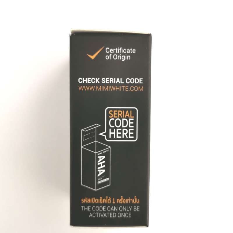 Jual ( Ready Stok ) Mimi White Aha Body Serum Original / Memutihkan Tubuh - Serial Barcode ...