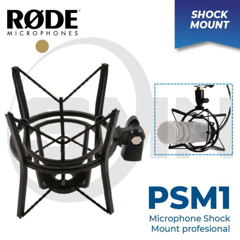 Promo Rode Psm1 Microphone Shock Mount Profesional Diskon 10% di Seller ...