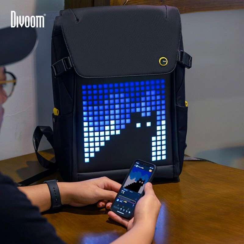 Jual Divoom M Backpack Pixel Art DIY Smart Bag Tas RGB LED Screen Pixoo ...