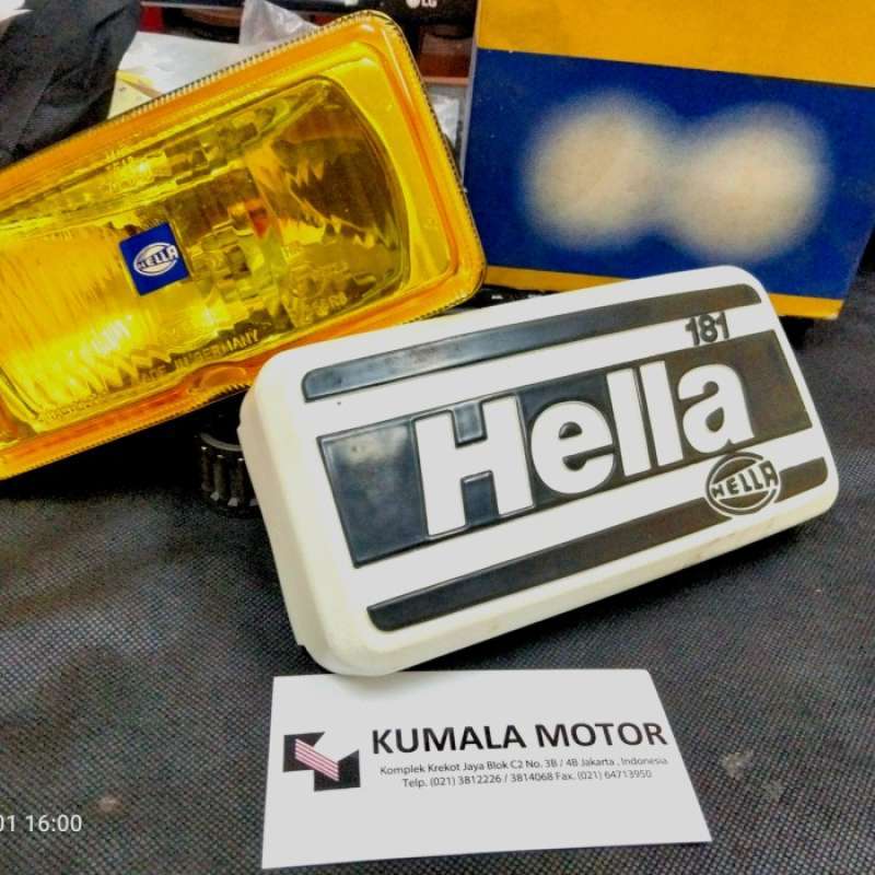 Jual FOG LAMP HELLA KUNING KOTAK 181 ASLI GERMANY di Seller Carlos ...