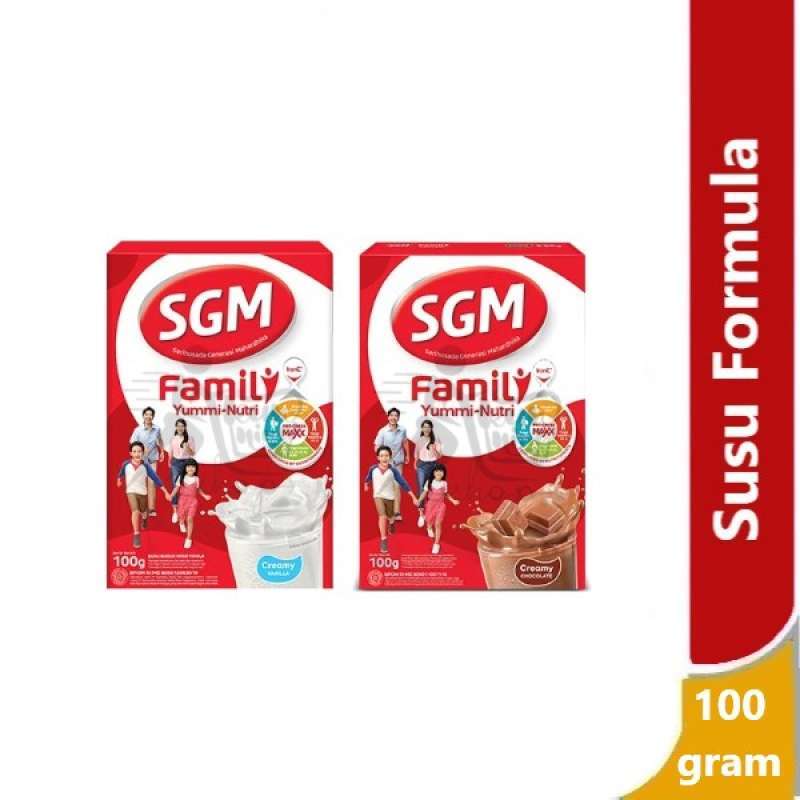 Jual Sgm Family Yummi Nutri 100 Gram - Susu Kesehatan Keluarga ...