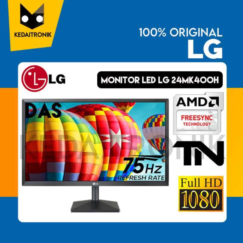 Jual LG 24MK400H-B 24'' 75Hz Full HD LED Monitor LG 24MK400H di Seller ...