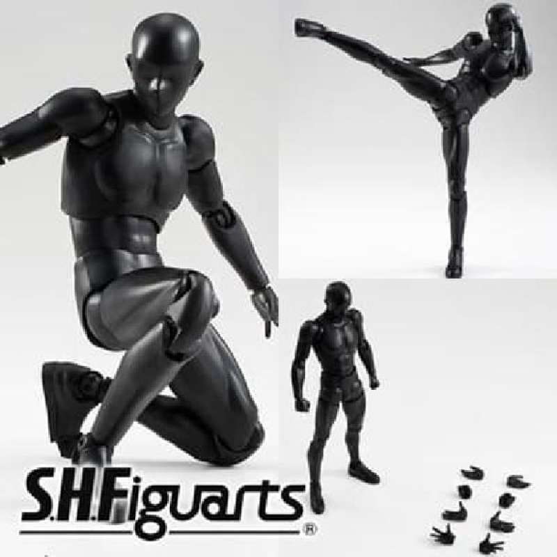 Jual ORIGINAL SHF Body Kun Solid Black Color Ver - NEW & VERY RARE di ...