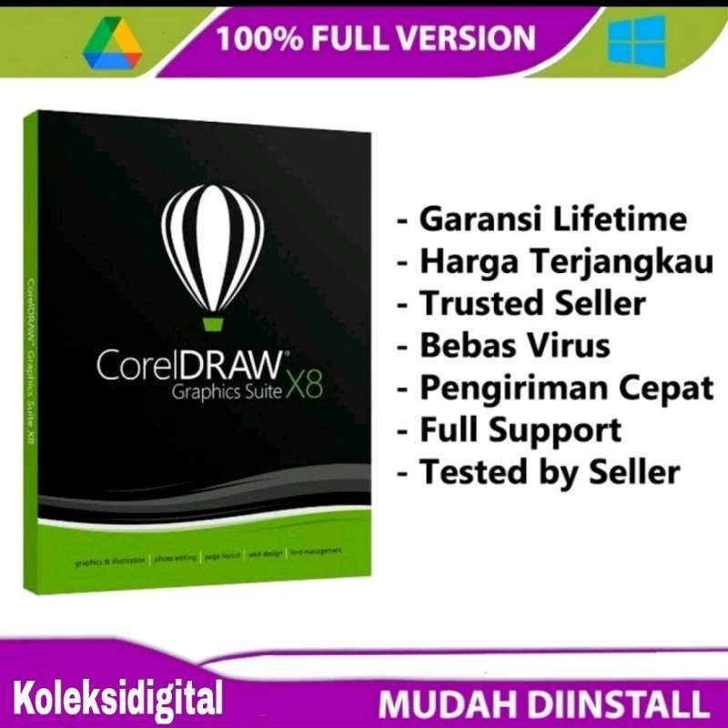 Promo CorelDRAW X7, X8, 2019, 2020, 2021 Full Version Lifetime - Corel ...