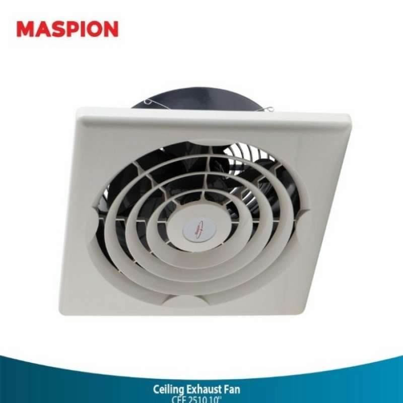 Promo Hexos Exhaust Fan Plafon 10 Inch Maspion Cef2510 Ceiling Diskon ...
