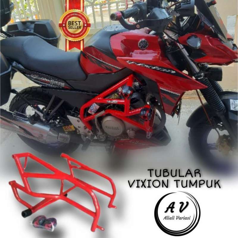 Jual tubular vixion model tumpuk di Seller Aliali Variasi - Pesarean ...