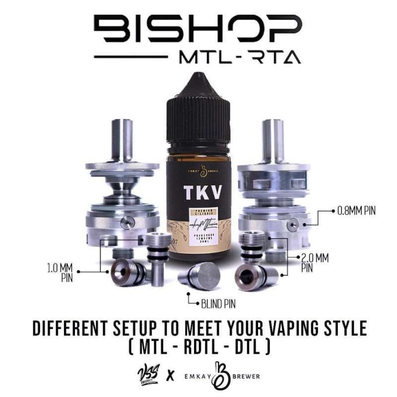 Jual Bishop MTL RTA 22MM by Ambition Mods 100% Authentic di Seller ...