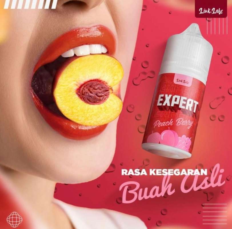 Jual Expert Peach Berry Salt Nic 30ML by Link.Labs / Authentic - Liquid ...