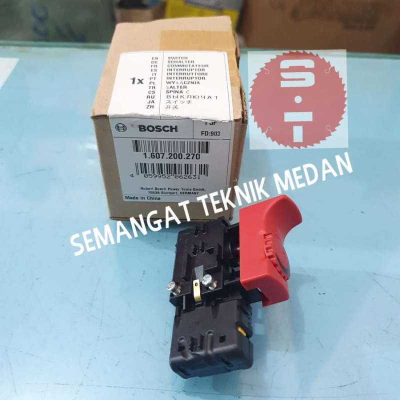 Jual GSB16RE SWITCH SAKELAR ON OFF BOR TANGAN IMPACT DRILL BOSCH GSB 16 ...