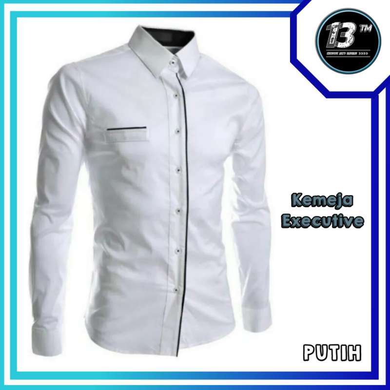 Jual Kemeja Putih Executive Pria Model Terbaru - Harga Promo Juni 2024 ...