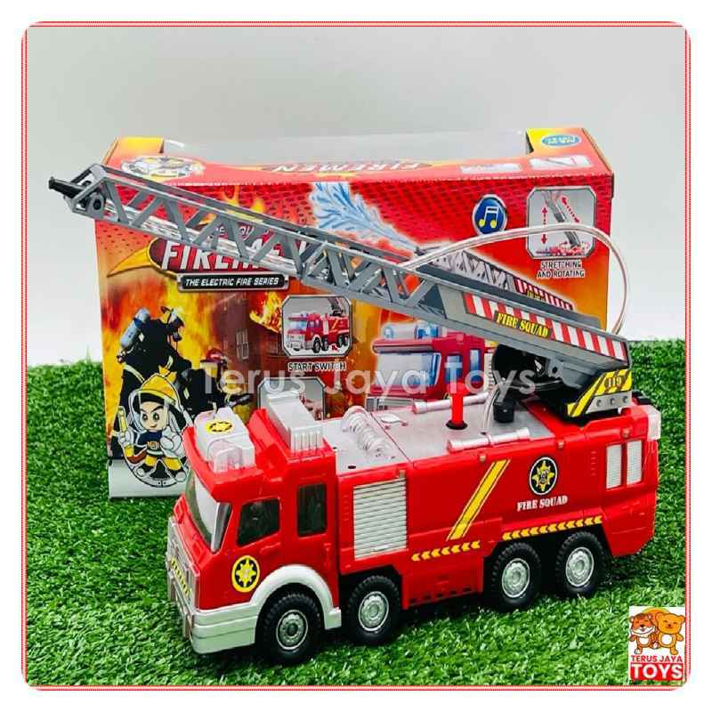 Jual mainan mobil pemadam firemen truk Damkar di Seller Terus Jaya Toys ...