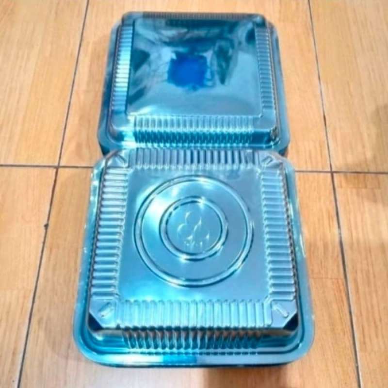 Jual Mika Jumbo Isi 50Pcs /Mika Plastik Bening /Mika Kotak Tempat Kue Bolu di Seller Honey ...