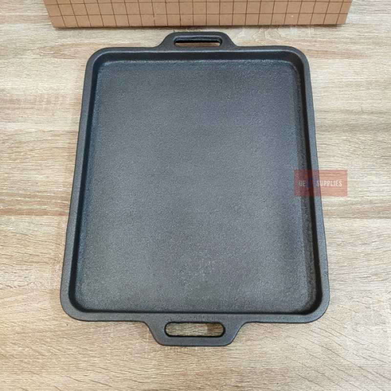 Promo Hotplate Pan Persegi Polos Bbq Grill | Loyang Roti Cast Iron ...
