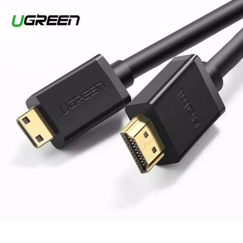 Promo Ugreen Mini Hdmi To Hdmi Cable 1.5M Black-11167 Diskon 10% di ...