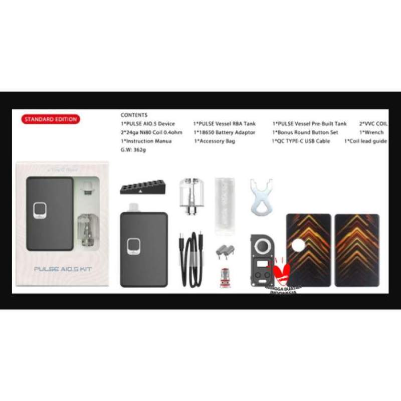 Jual Vandy Vape Pulse Aio.5 Kit Rba Standard Edition By Vandyvape X Tony B Di Seller ...