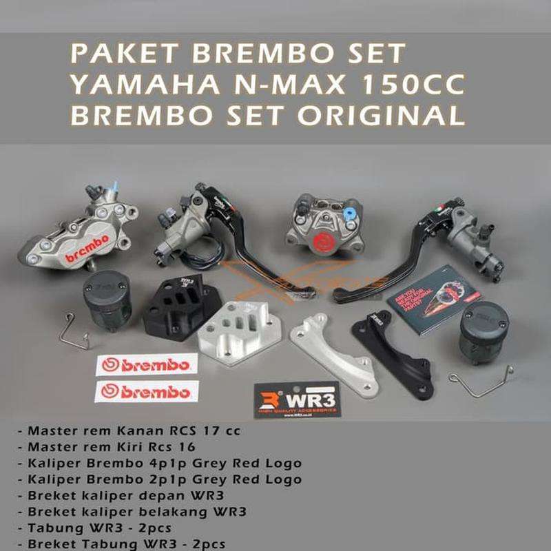 Jual Paket Brembo Set Yamaha Nmax 150 CC Brembo Set Original High di ...