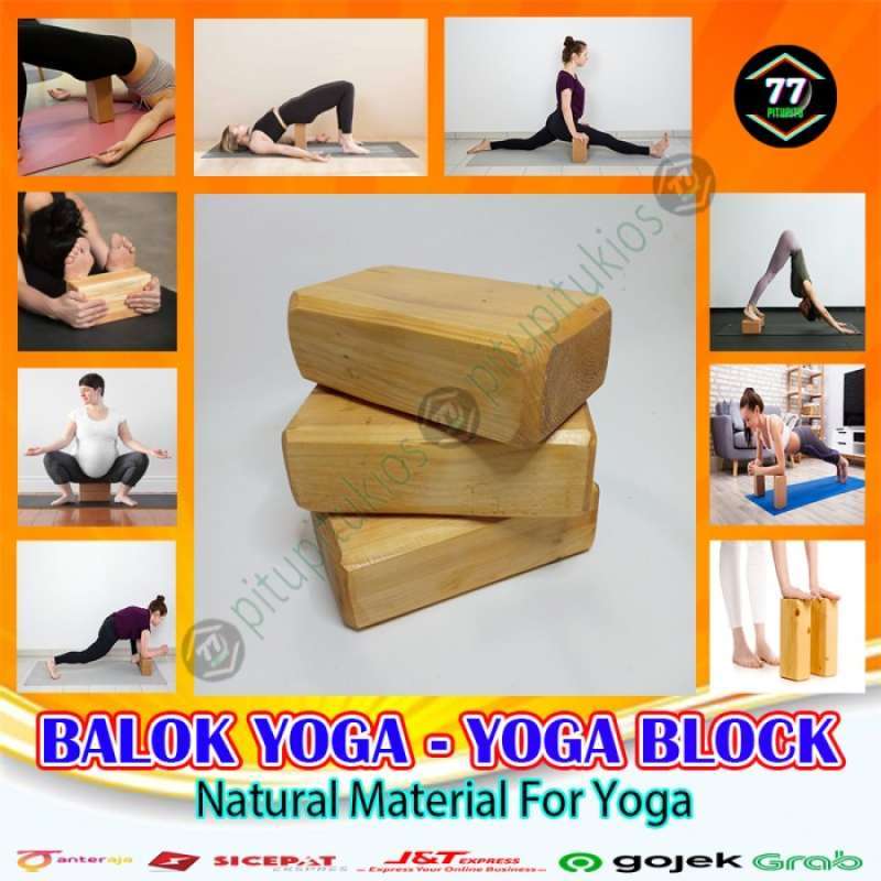 Jual Block Balok Blok Alat Senam Yoga Hamil Blocks Block Blok Yoga ...