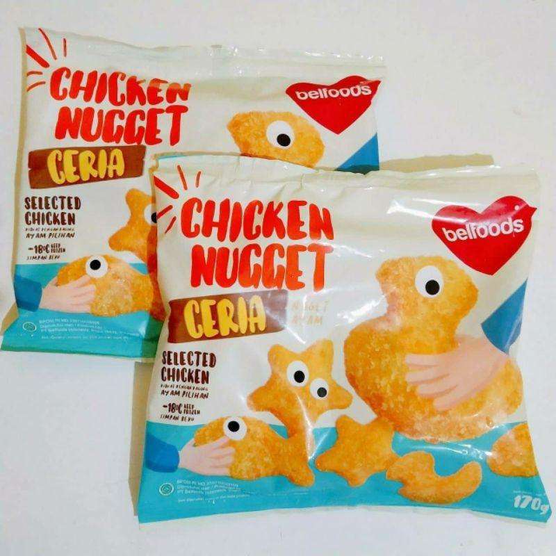 Jual Naget Ayam Chicken Nugget Bellfoods Nuget Ayam Makanan Beku Frozen ...