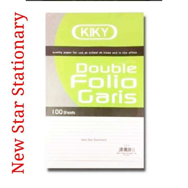 Jual Kertas Double Folio PerPcs di Seller New Star Stationary - Mabar ...